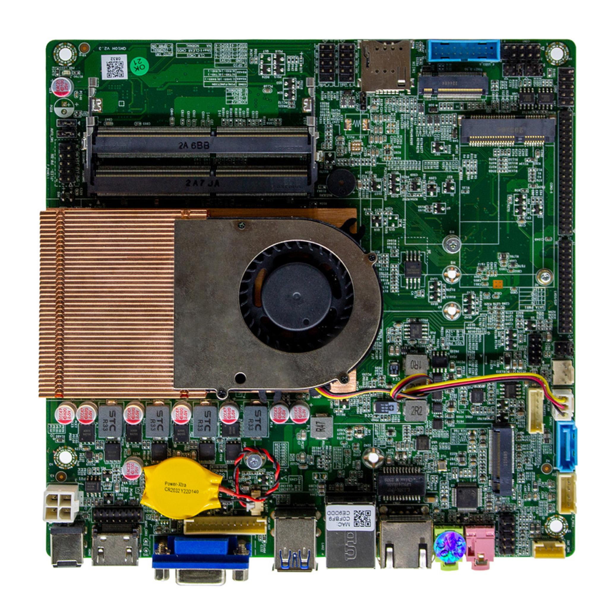 Elsky QM10H-I3-2LAN Intel Core i3 10110U Endüstriyel Mini ITX Anakart ...