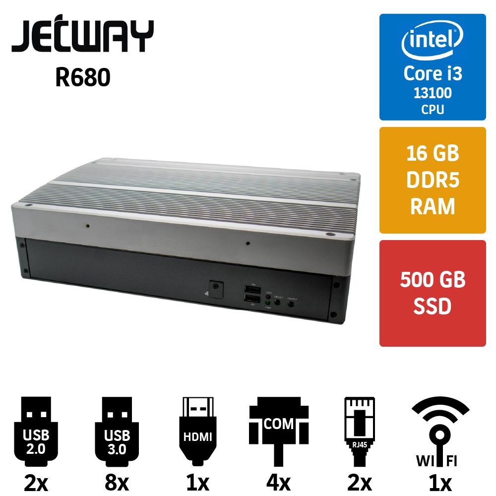 Jetway R680 Yapay Zeka HAILO-8™ Card / 52 TOPS AIPC - 1,069 $ + KDV